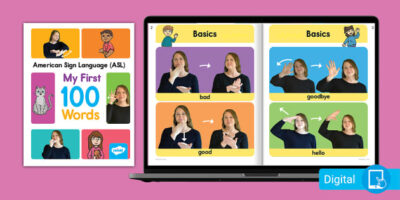 American Sign Language (ASL) Weather Chart and Posters ...